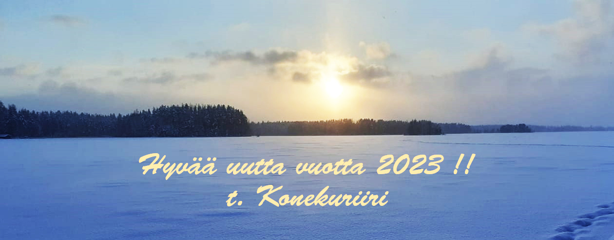 Hyvää uutta vuotta ! | KONEKURIIRI